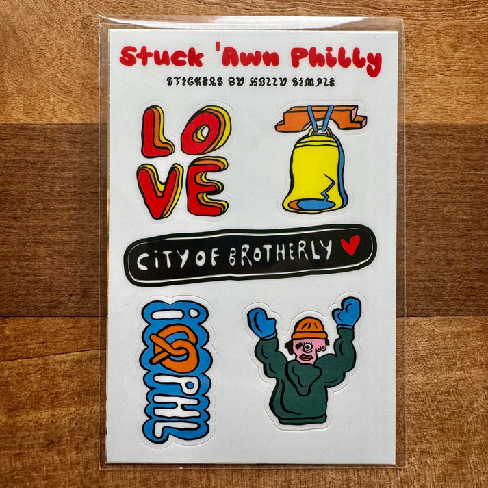Philly Sticker Sheets – Philadelphia Independents